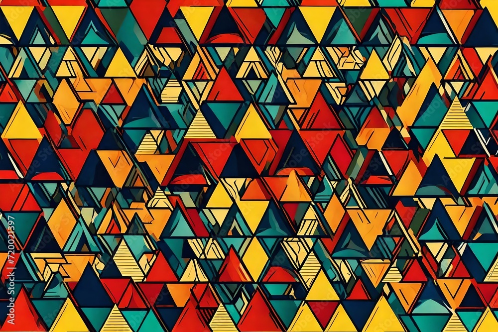 Dynamic and captivating, an illustration showcases interlocking ...