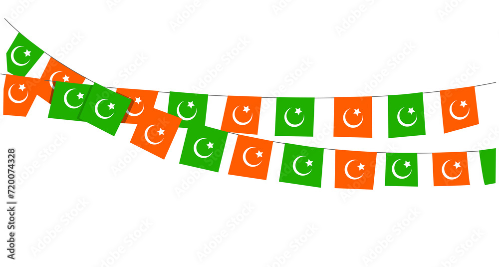 Islamic flags Stock Photo | Adobe Stock