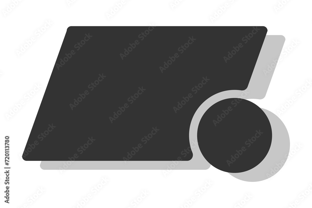 Citation frame notes png. Layout for links and digital information. Set ...