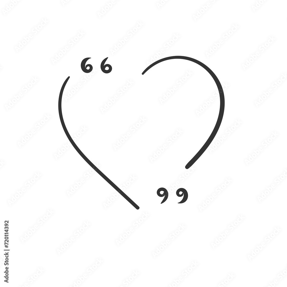 Citation frame notes. Layout for links and digital information. Set of ...