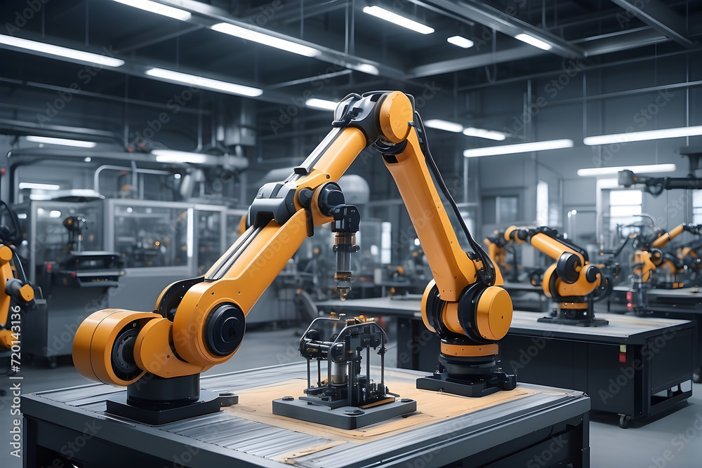 Minimal Smart industry robot arms for digital factory production ...