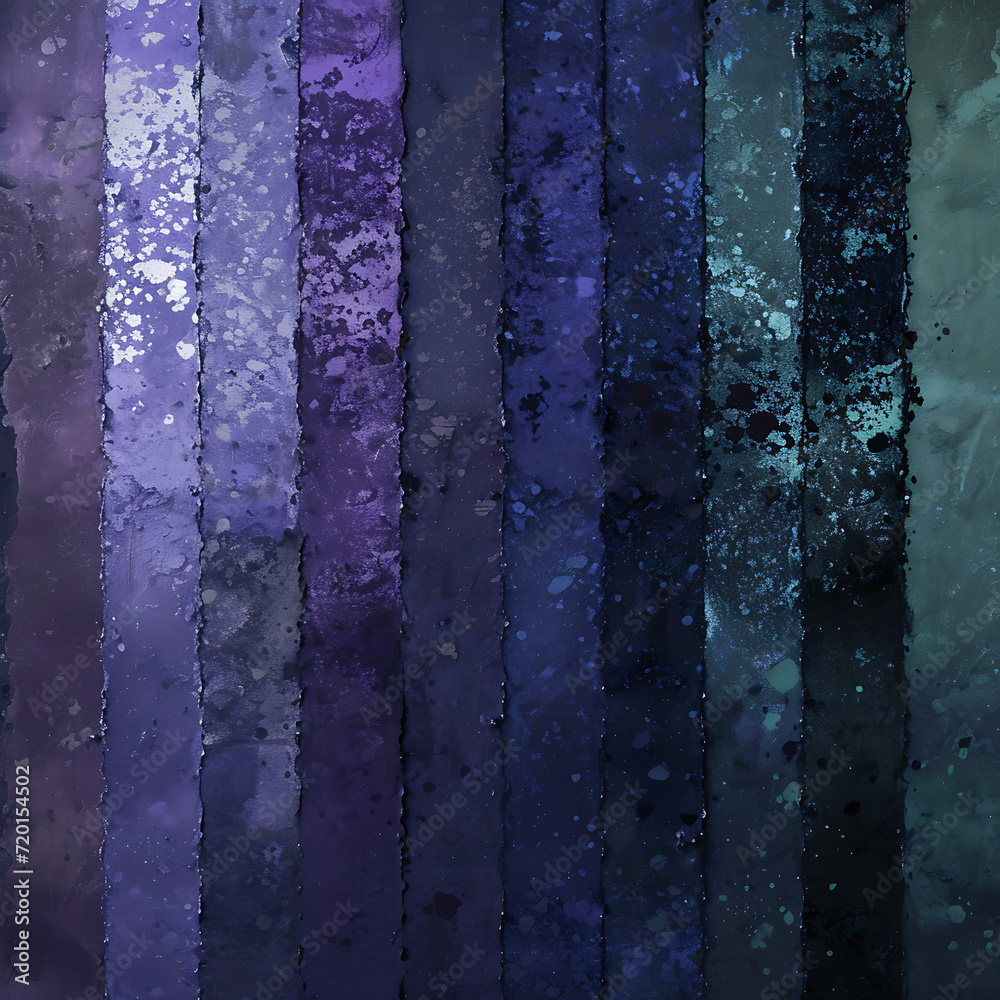 Enigmatic midnight garden gradient with deep violet, indigo, and ...