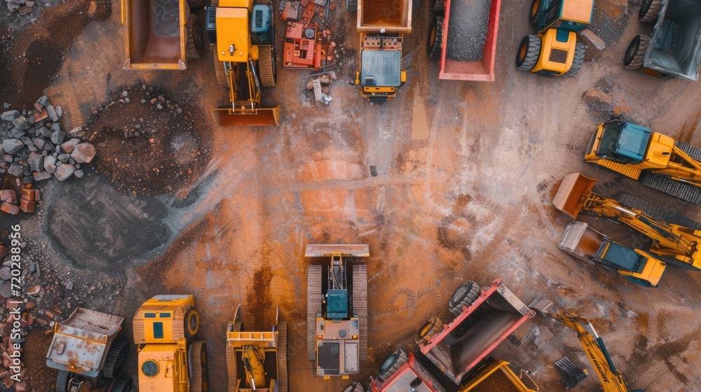 Machinery Power: Witness the Power of a Construction Fleet in Action ...