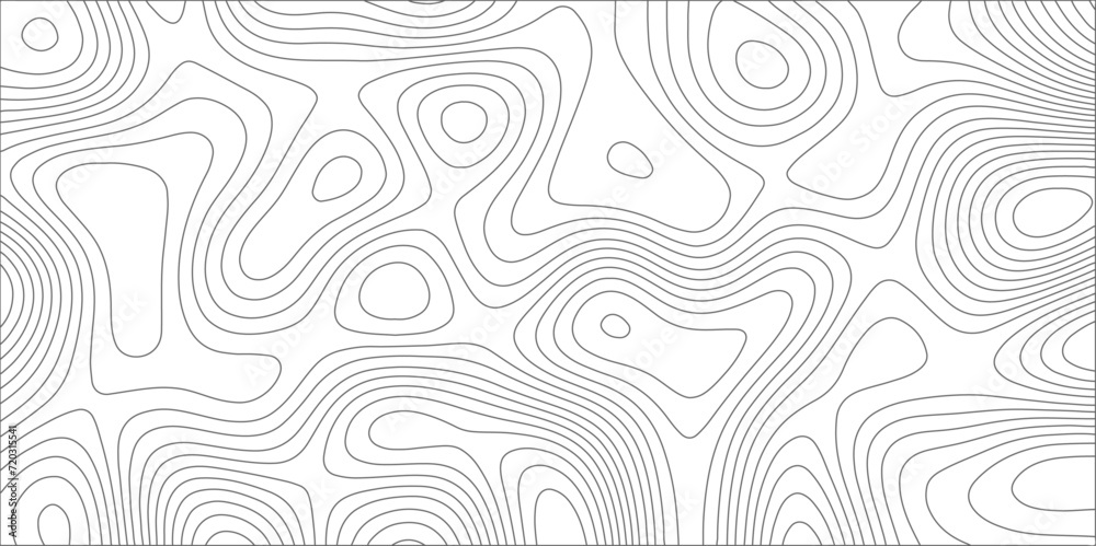 abstract white wave paper curved reliefs background. Topography map ...
