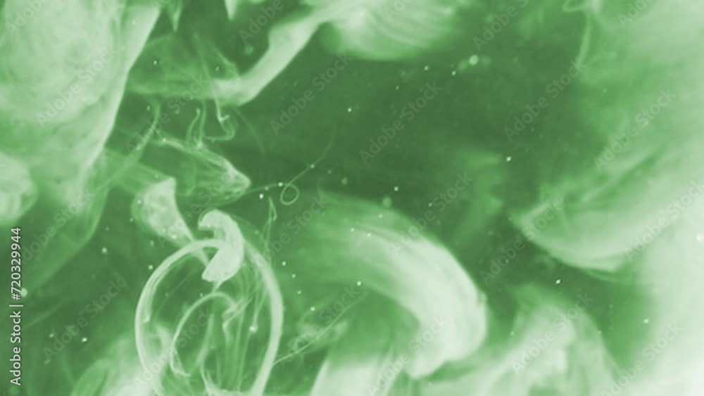 Light green smoke background. Digital abstract liquid wave background ...