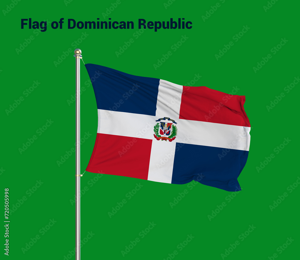 Flag Of Dominican Republic, Dominican Republic flag, National flag of ...