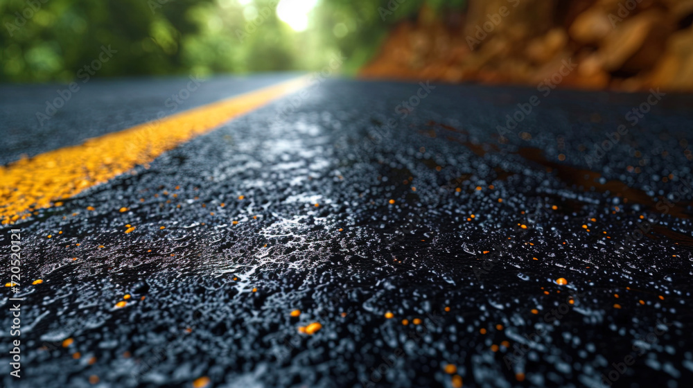 Smooth asphalt texture a flat and homogeneous surface of the asphalt ...