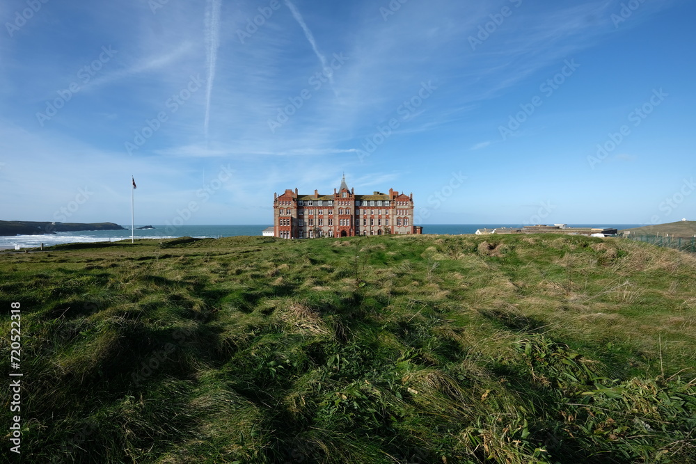 The Headland Hotel in Newquay Cornwall was the location of the 1990 fit ...
