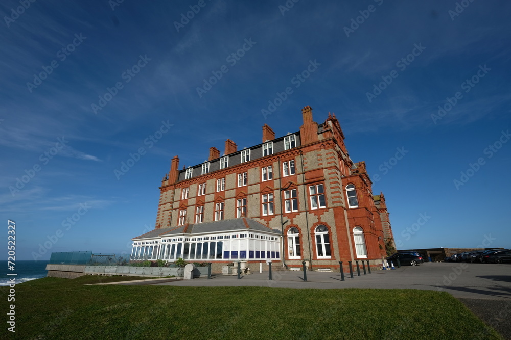 The Headland Hotel in Newquay Cornwall was the location of the 1990 ...