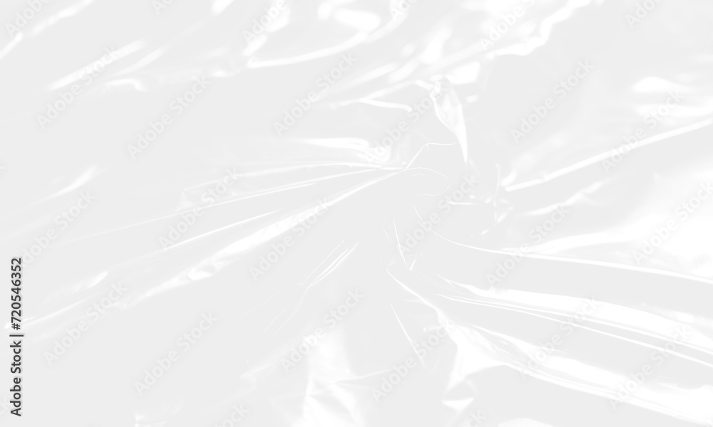 Transparent plastic wrap texture overlay effect. polyethylene wrapping ...