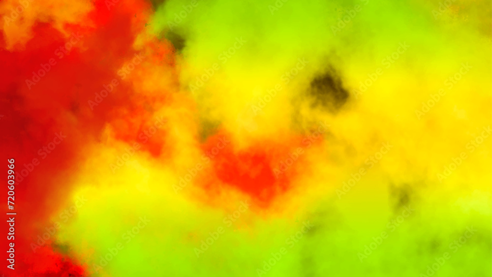 Colorful background with fire. Abstract watercolor background ...