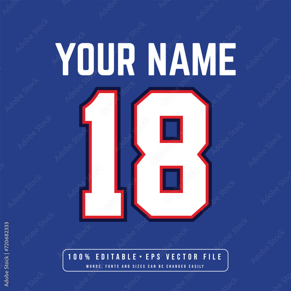 Vecteur Stock Jersey number, basketball team name, printable text ...
