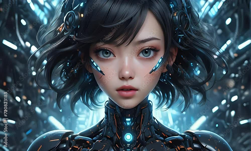 The Art of Errors: Beauty Flourishes in AI Malfunction Stock 비디오 ...