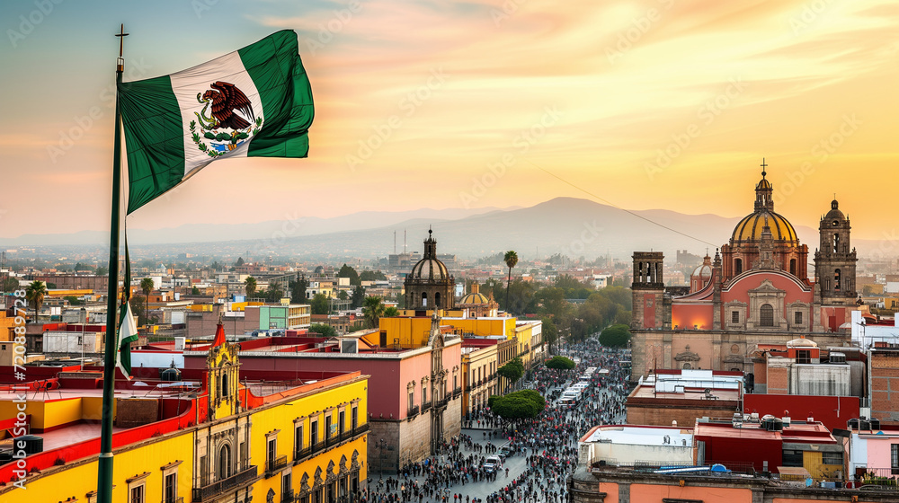 Foto Stock Vibrant Mexican cultural scenes. Rich heritage visuals ...