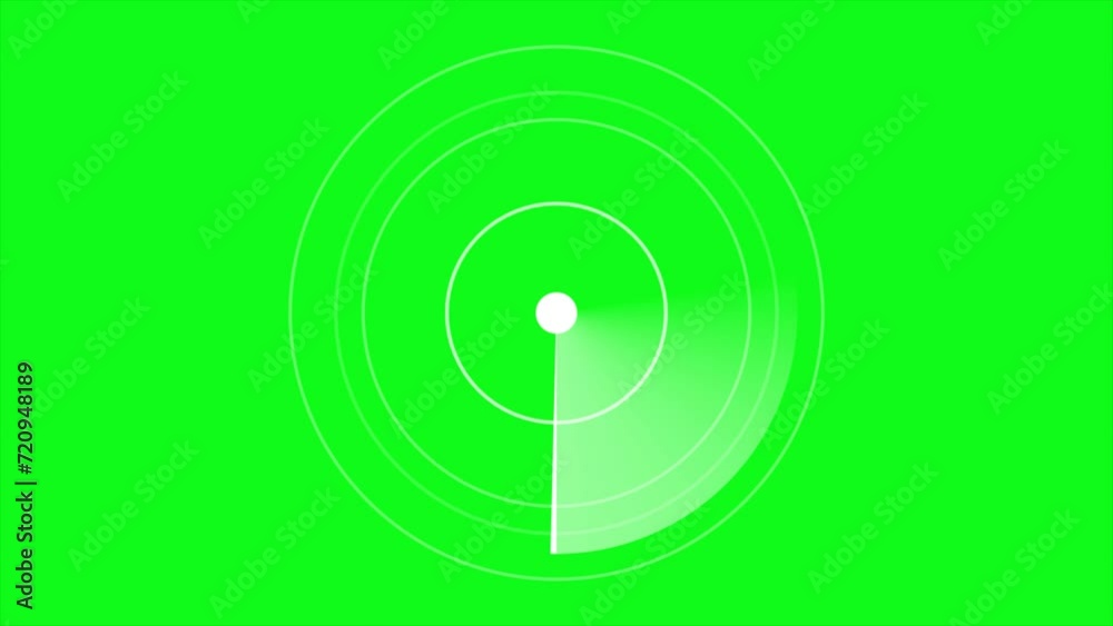 Hud Radar green screen animation, technology background, Radar screen ...