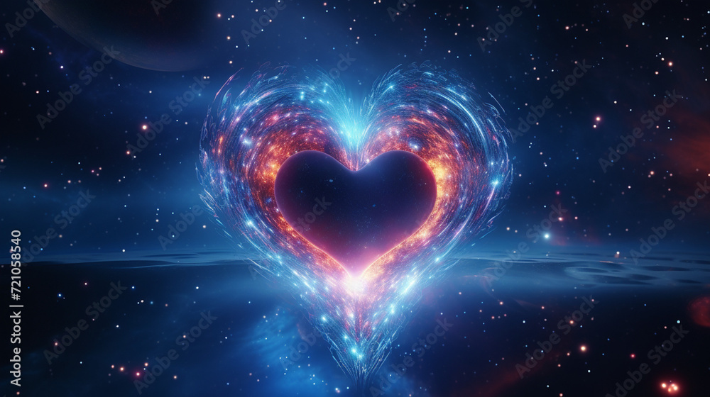 A Cosmic Ballet Unfolds In The Celestial Expanse As Stars Twirl In A