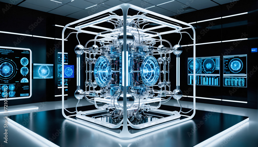 Quantum Computing Artificial Intelligence Machine Learning Large ...