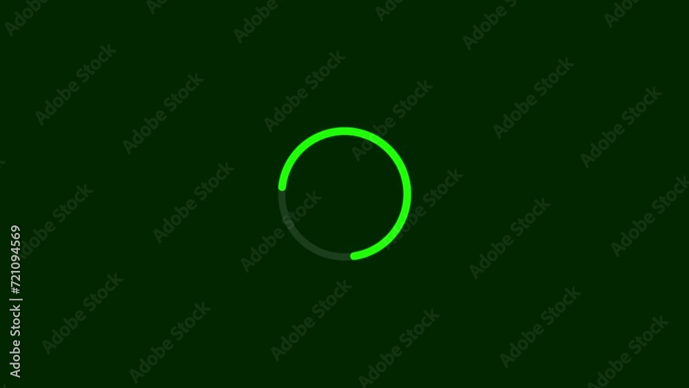 Loading Circle Ring or Transfer, Science Futuristic Loading Circle Ring ...