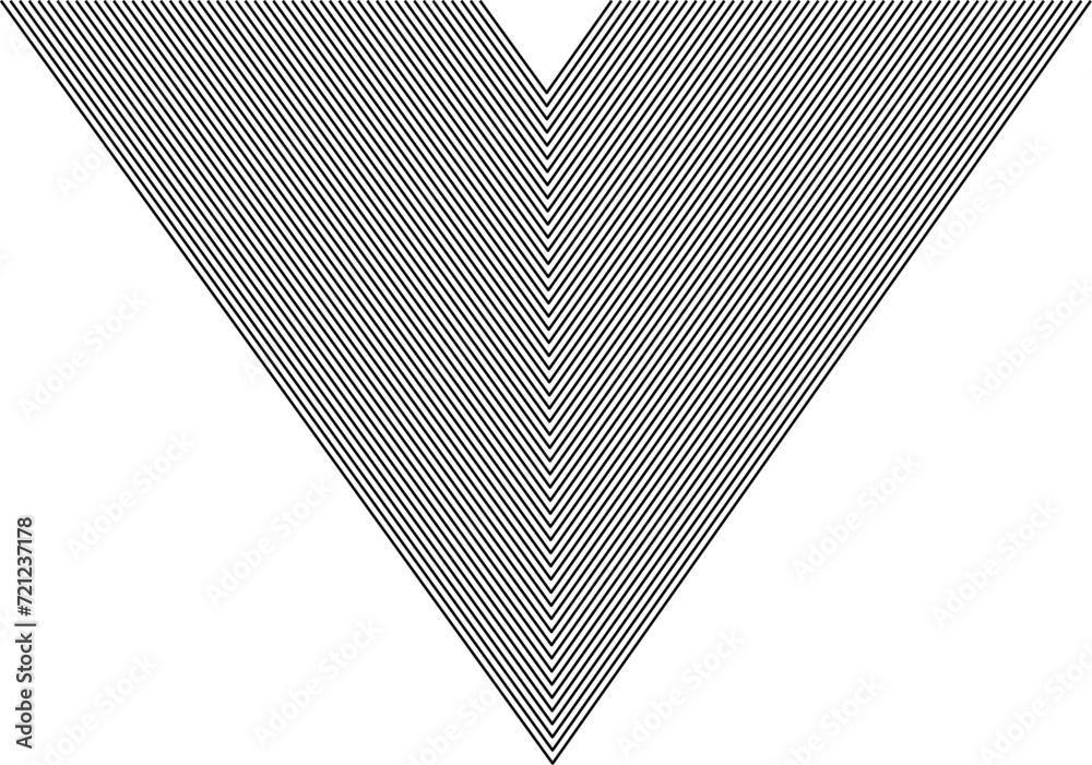 Fondo de triángulos de trazo negro en fondo blanco. Stock Vector ...