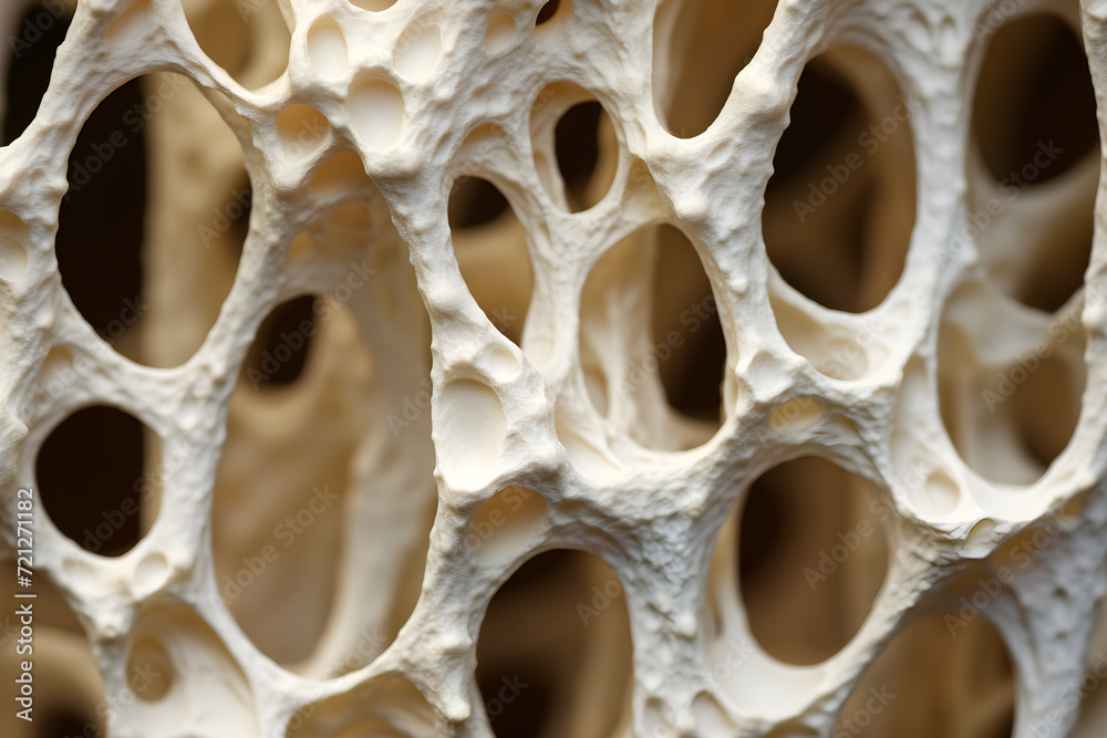 Medical Illustration of Eburnation - Visible Joint Damage Resulting ...