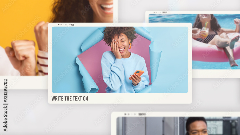 Photo Slideshow Stock Template | Adobe Stock