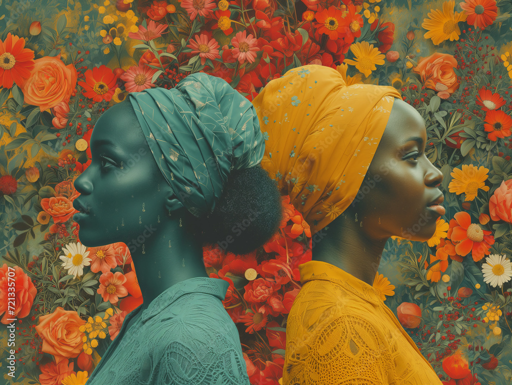 Black History Month crafts mixed-media collage that showcases the ...