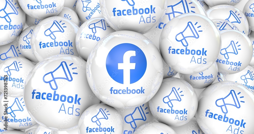 Facebook ADS, Social Media Logos Visual Presentation - Facebook ...