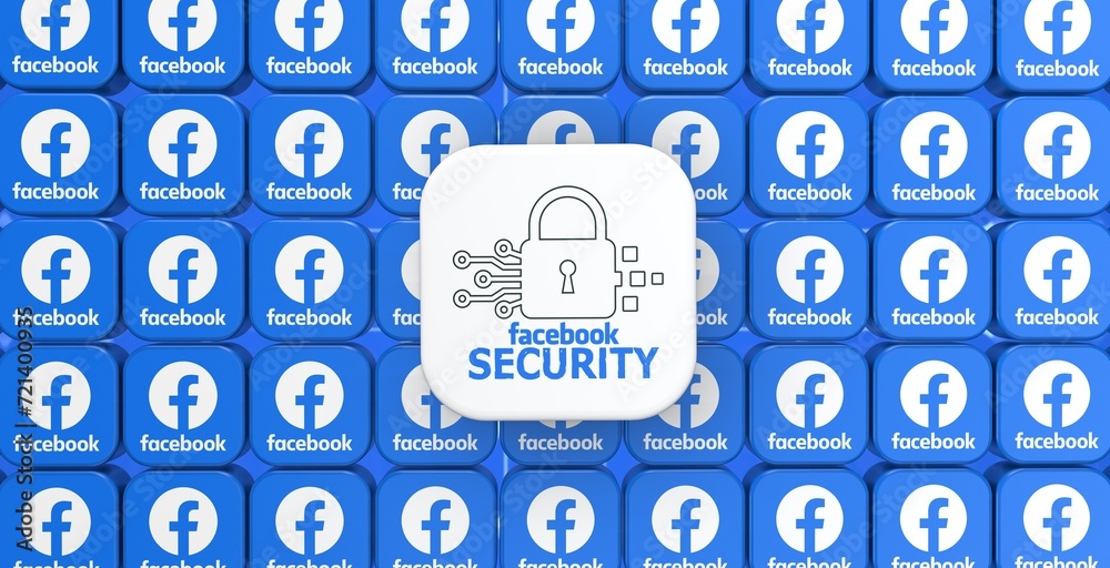 Facebook Security, Social Media Logos Visual Presentation - Facebook ...