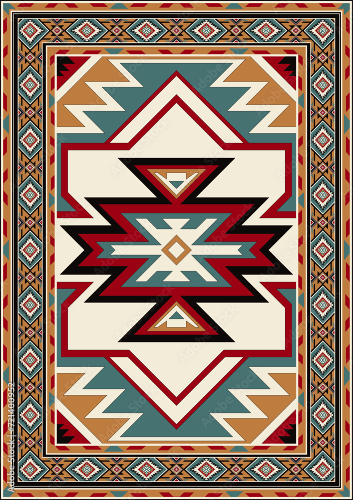 Traditional carpet, indigenous people, symbol of S-shape, belief of ...