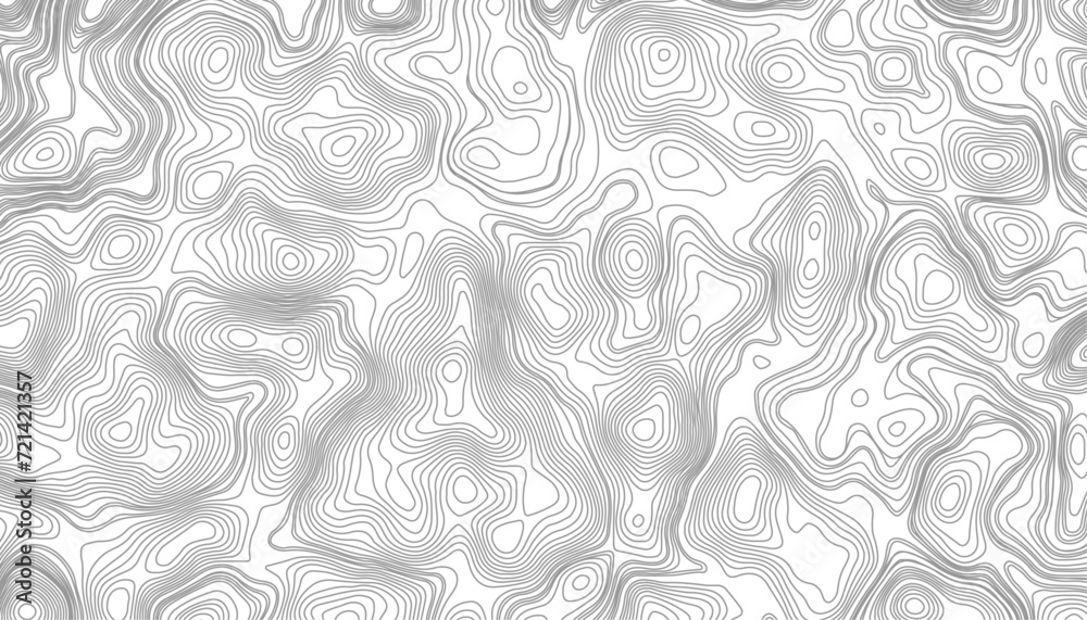 Topographic map background. Actual topographic map. Seamless design ...