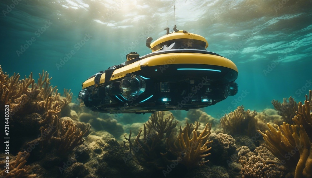 Underwater Autonomous Vehicle, an advanced autonomous vehicle exploring ...