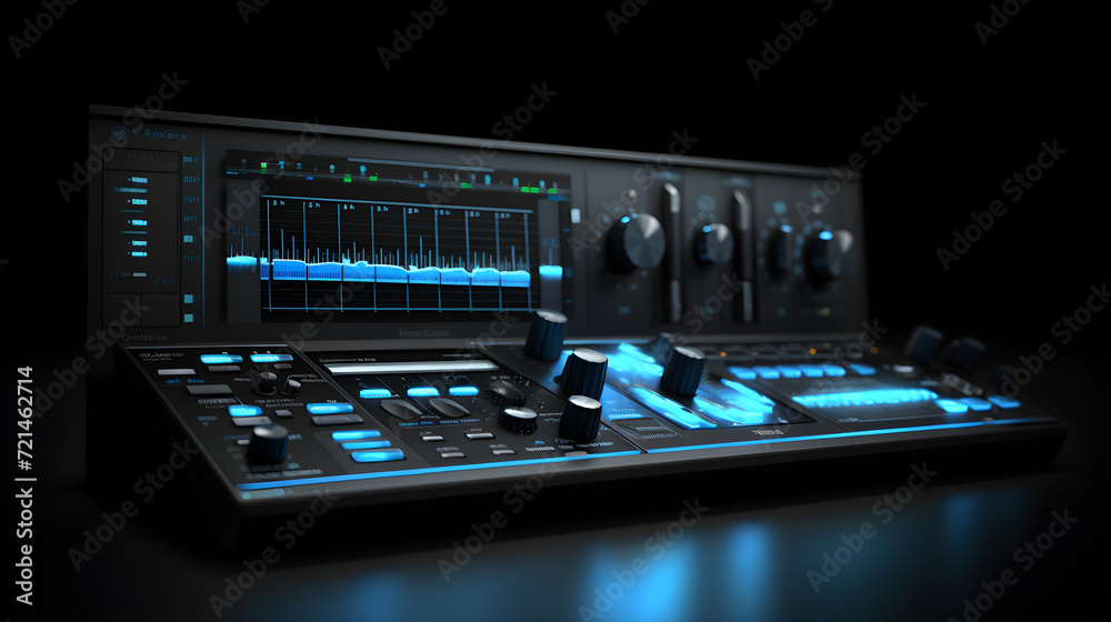 Foto de Vibrant Audio Frequency Spectrum Display: A Deep Dive into ...