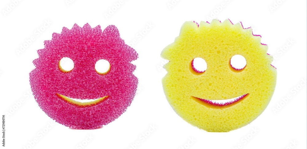 Ocala, Florida January 26, 2024 Scrub Mommy and Daddy eponymous sponges ...