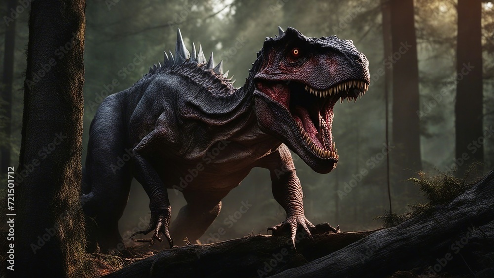 tyrannosaurus rex dinosaur The vicious dinosaur was a horror. It had ...