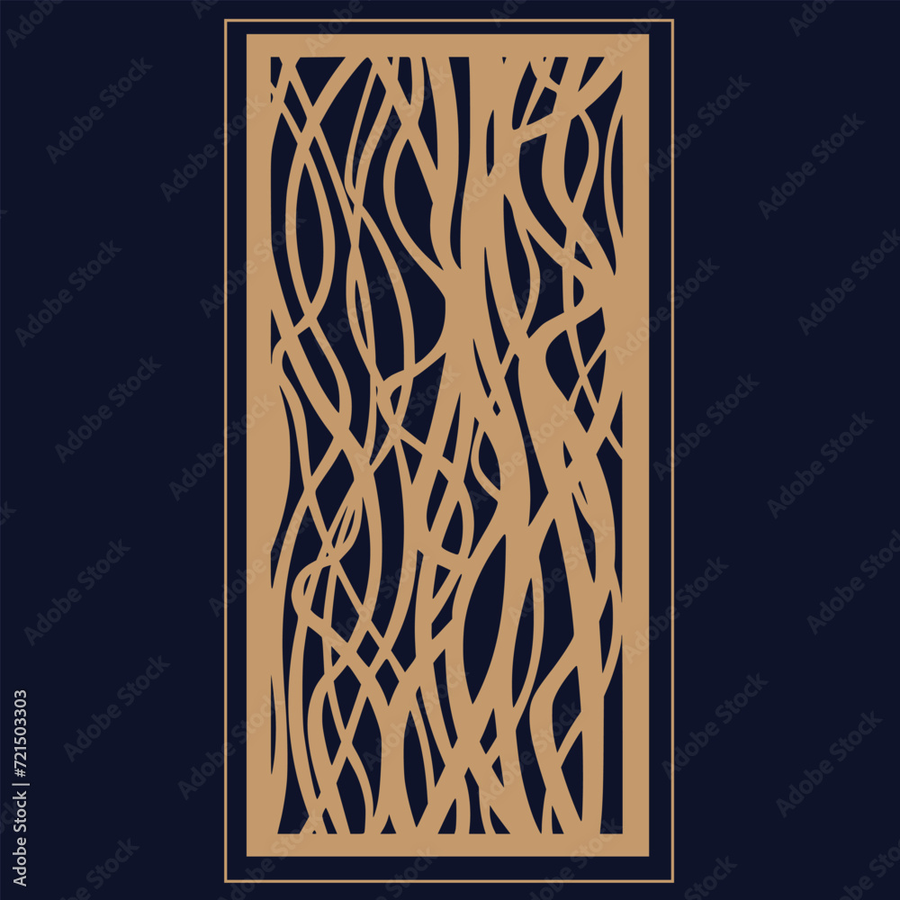 Vector set jali design for jali laser cnc graphic Stock Vector | Adobe ...