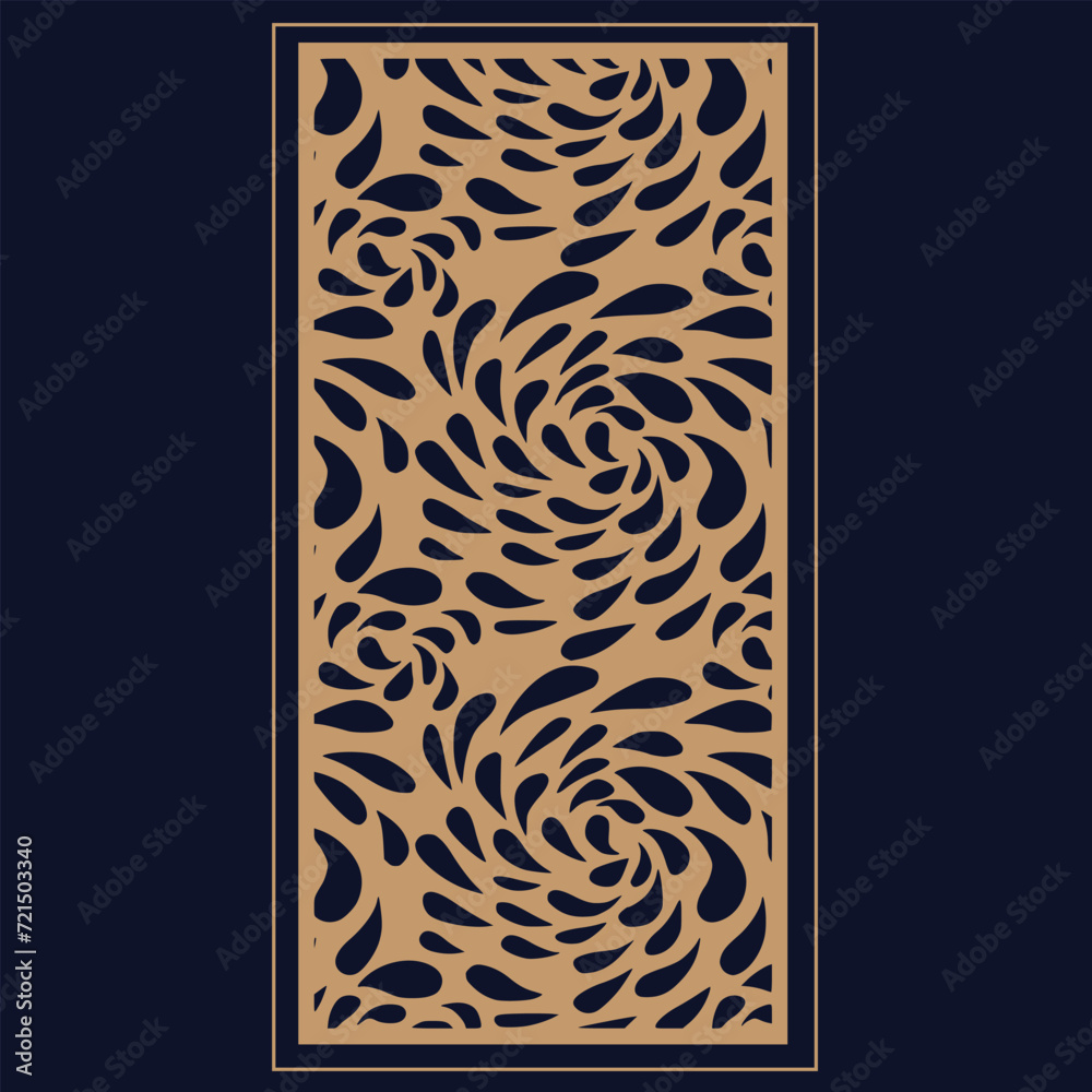 Vector set jali design for jali laser cnc graphic Stock Vector | Adobe ...