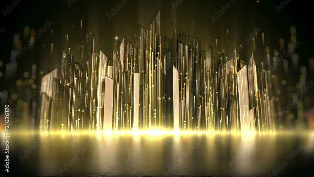 Gold Crystal Background Gold Crystal Background is a golden crystal and ...