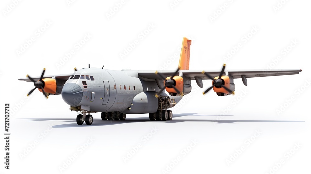 Massive Cargo Plane Transporting Goods Globally - AI Generated Stock ...