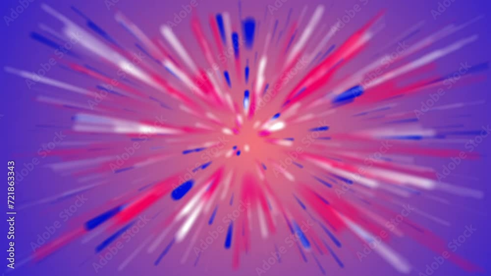 Cosmic trip to infinity. Psychedelic abstract tunnel, ultraviolet ...