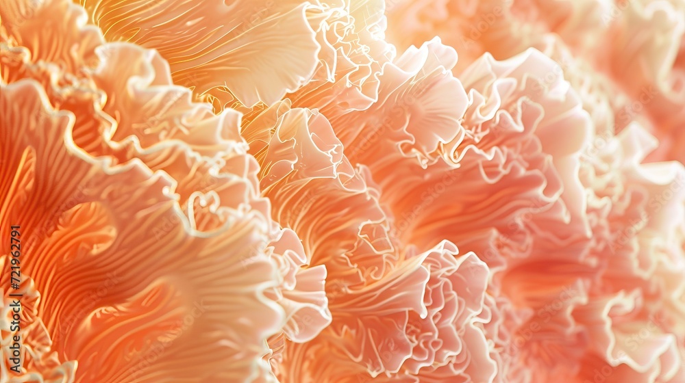 Abstract background in peach fuzz color trend 2024, Organic texture of ...