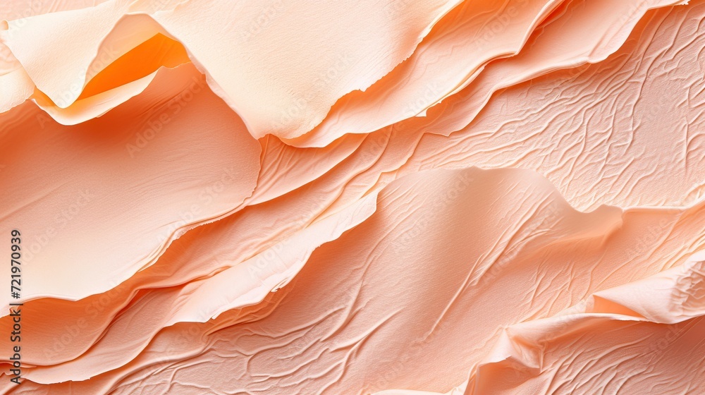 peach fuzz color paper texture background - AI Generated Abstract Art ...