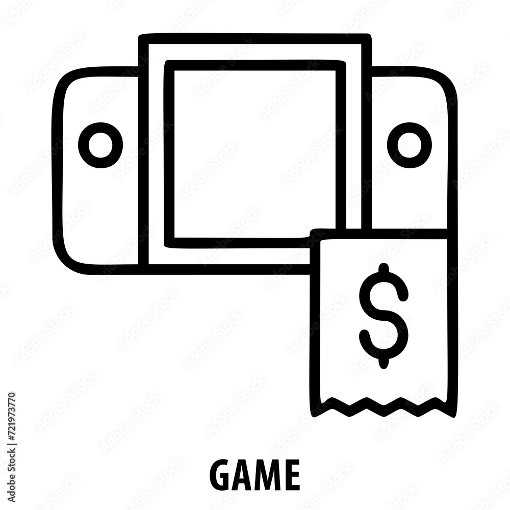 Game, play, gaming, video game, entertainment, game icon, play button ...
