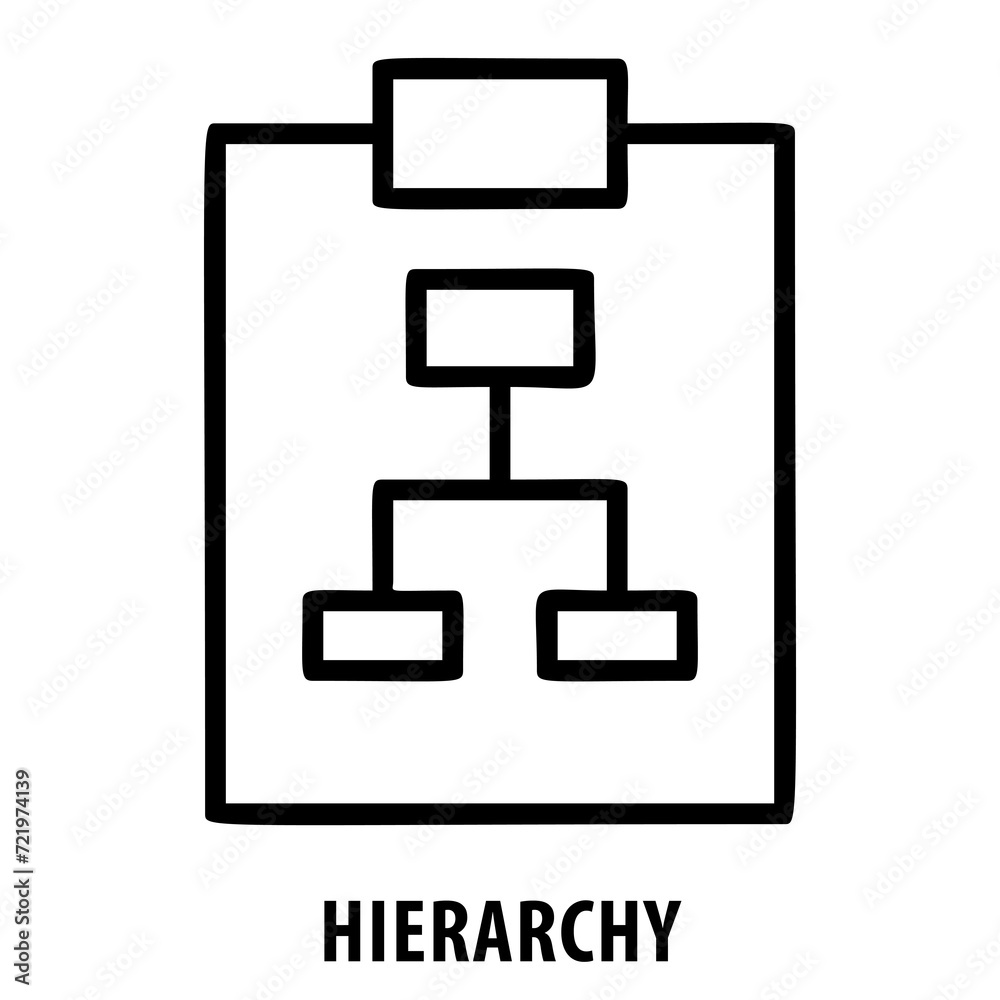 Hierarchy, organization, structure, hierarchy icon, management ...