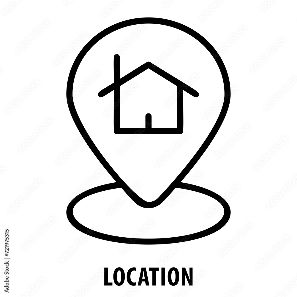 Location, map, pin, location icon, navigation, map marker, place, GPS ...