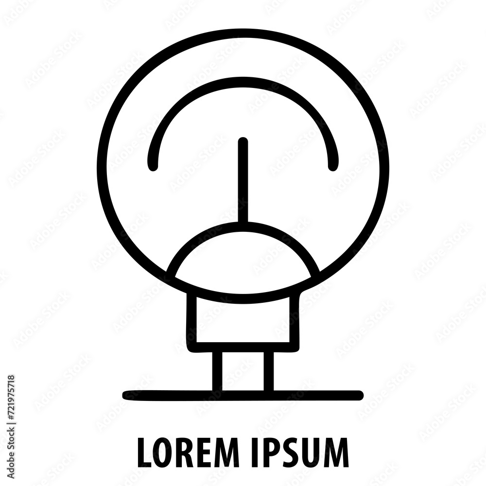 Meter, measurement, gauge, meter icon, scale, measure, instrument ...