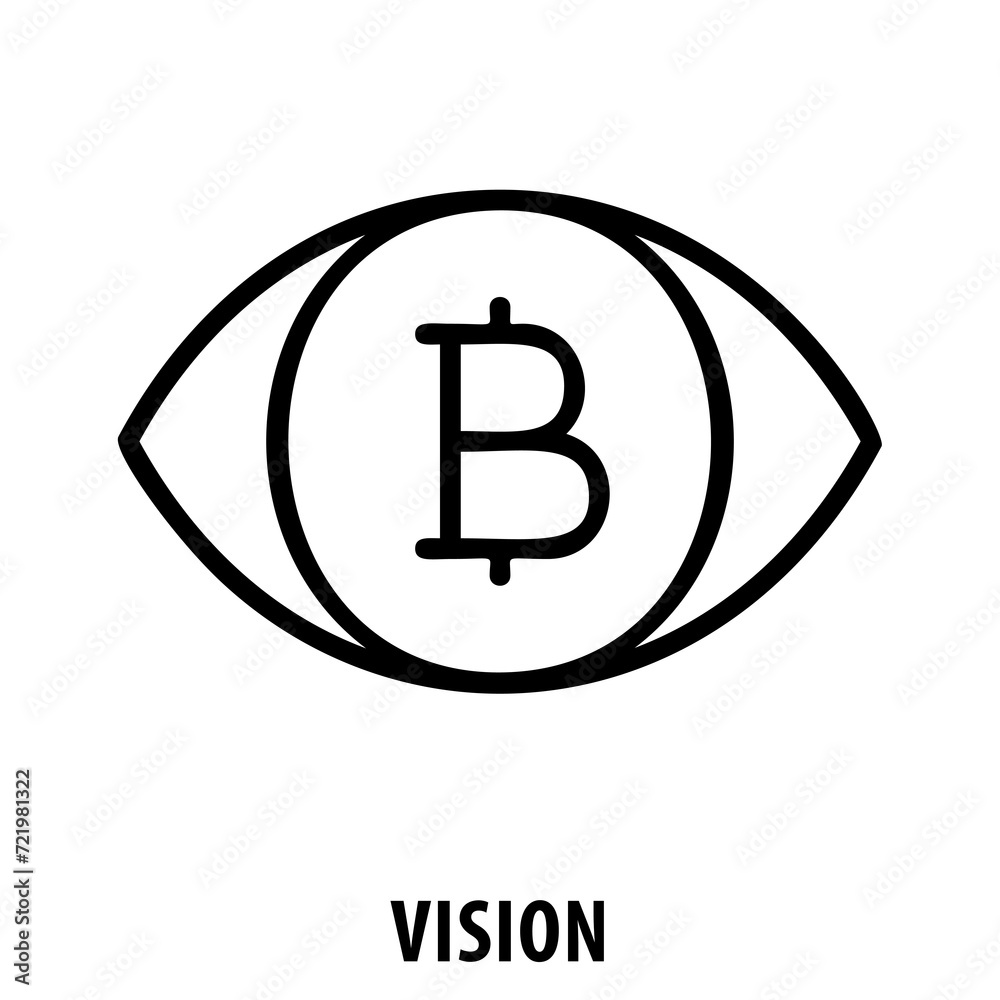 Vision, eye, sight, clarity, perspective, Vision icon, insight ...