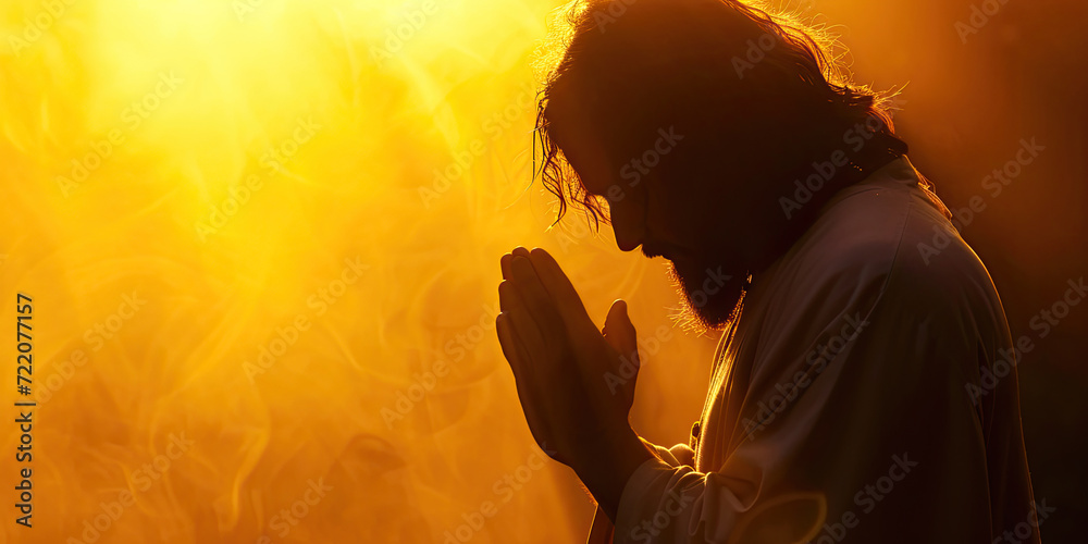 Jesus praying, Christ pray, religious prayers, holy spirit talking to ...