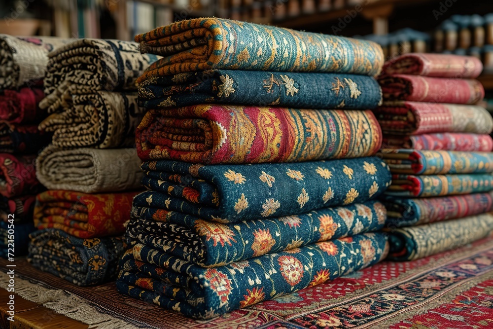 Indian traditional textile historian researching the symbolism behind ...