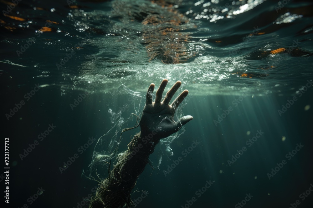 The fluid embrace of the aqua depths beckoned, a hand reaching out to ...