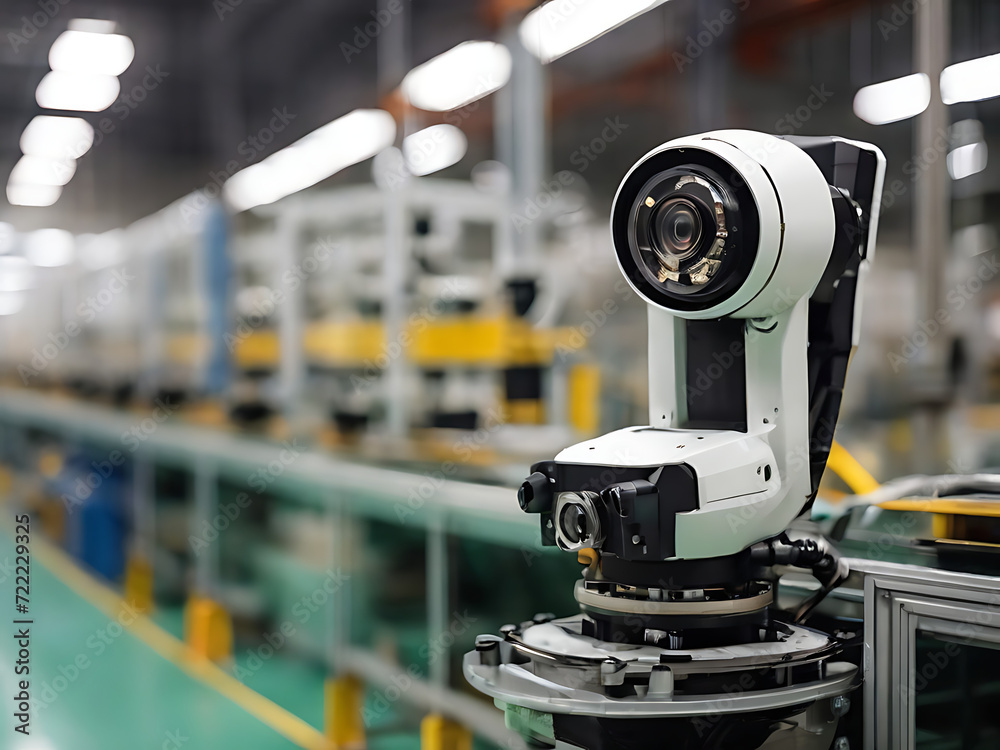Robotic vision sensor camera system in intelligence factory ...